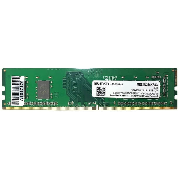 Mushkin Essentials 8GB DDR4 SDRAM Memory Module - Walmart Business Supplies