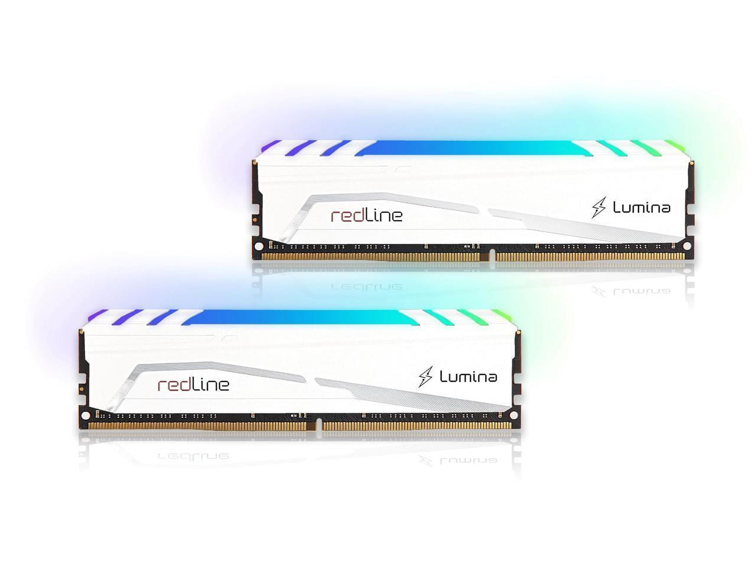 Mushkin Enhanced Redline Lumina RGB DDR5 6400 Desktop RAM, 64GB (2x32GB ...