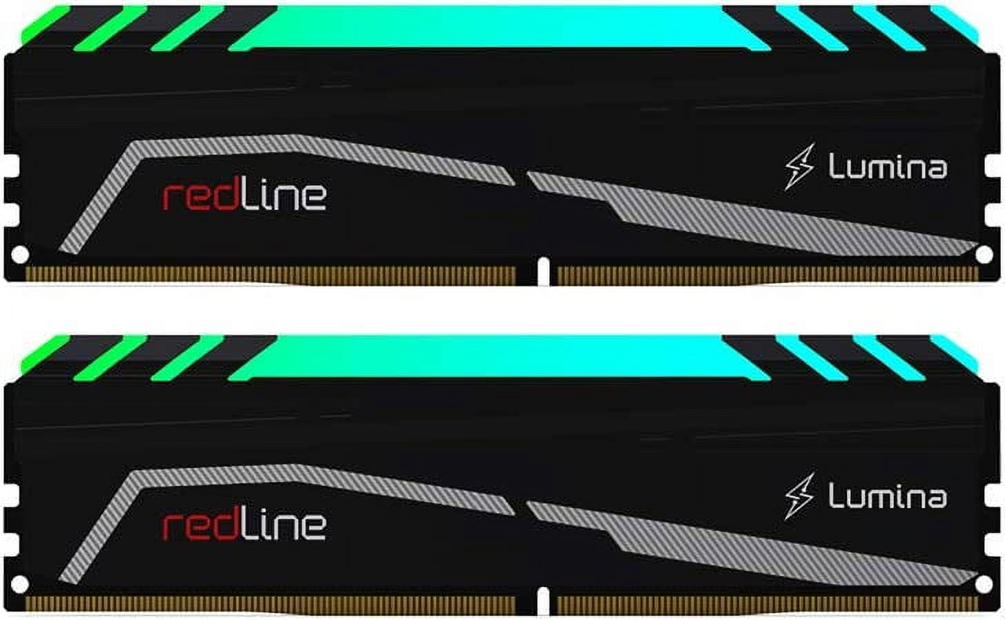 Mushkin Redline Lumina DDR4 RGB Gaming DRAM 32GB (2x16GB) UDIMM Memory ...