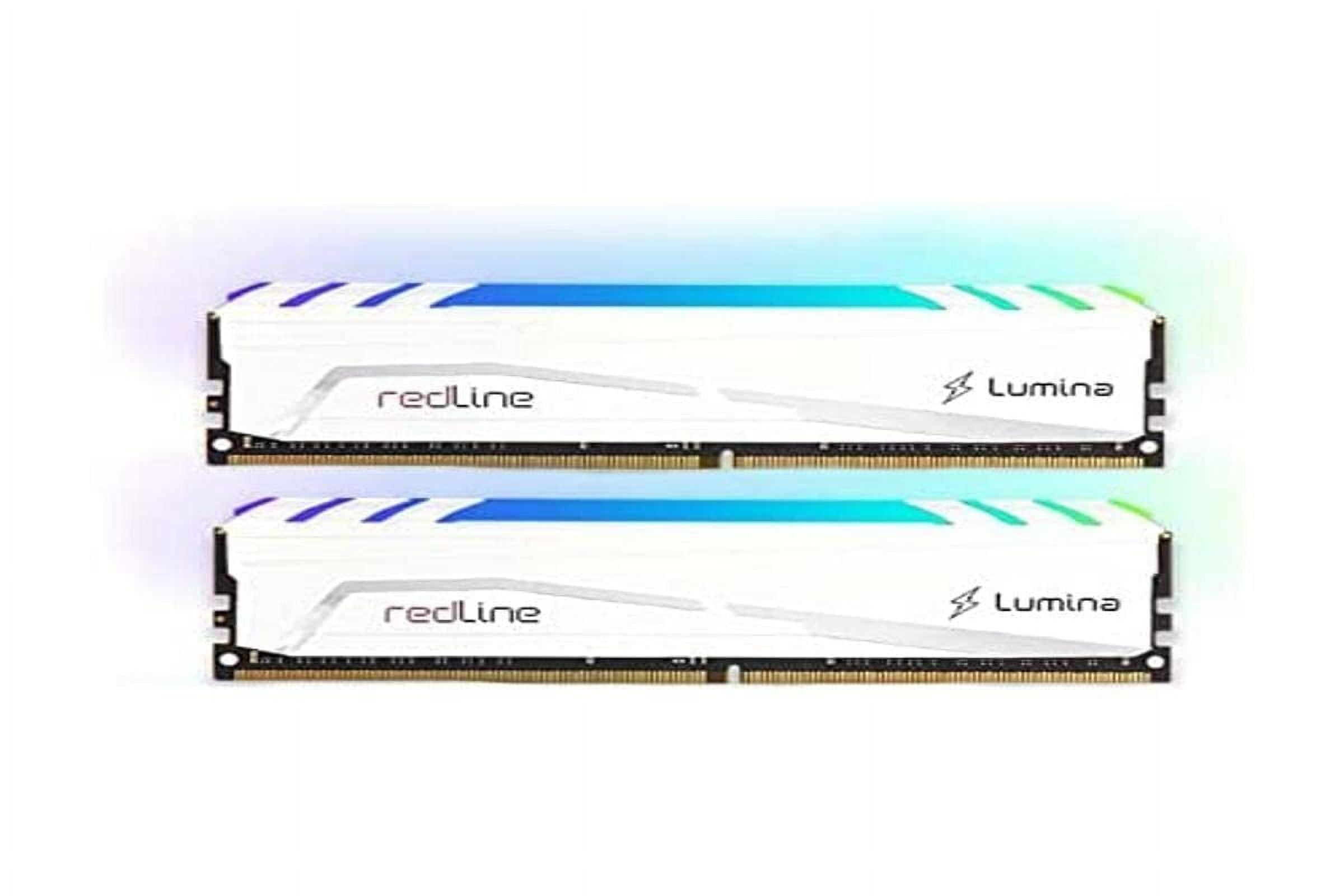 Mushkin Redline RGB White - DDR4 UDIMM - 16GB (2x8GB) 3200MHz CL-16-288 ...