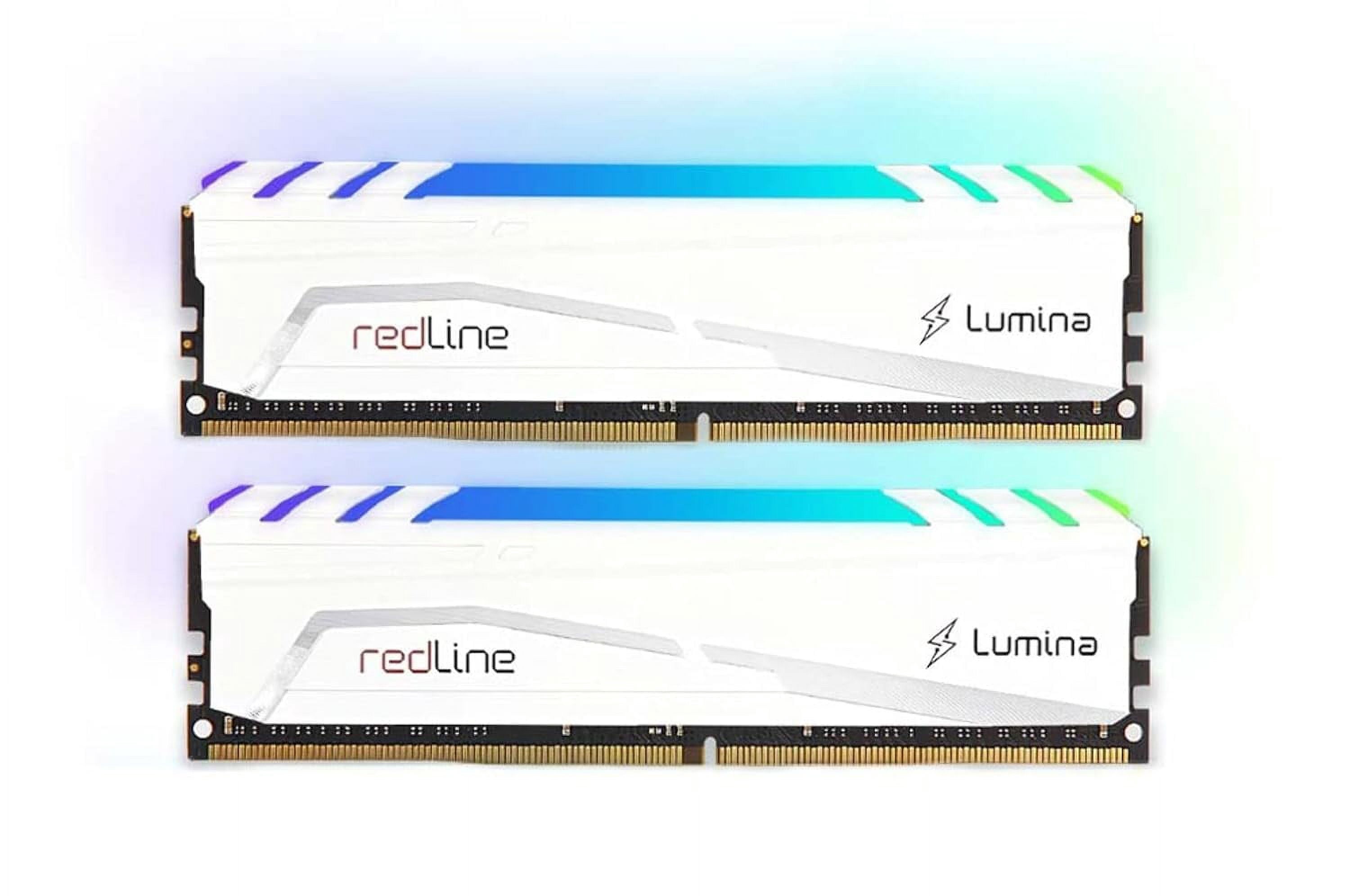 Mushkin Redline RGB White - DDR4 UDIMM - 16GB (2x8GB) 3600MHz CL-16-288 ...