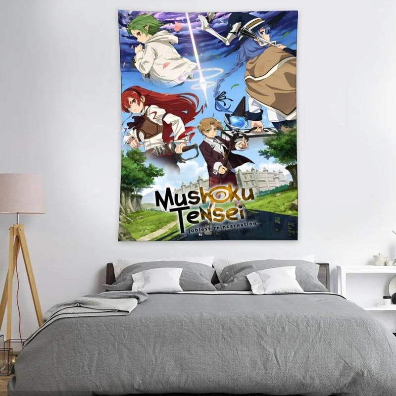 Mushoku Tensei Isekai Ittara Honki Dasu tapestry adds vibrant color and ...