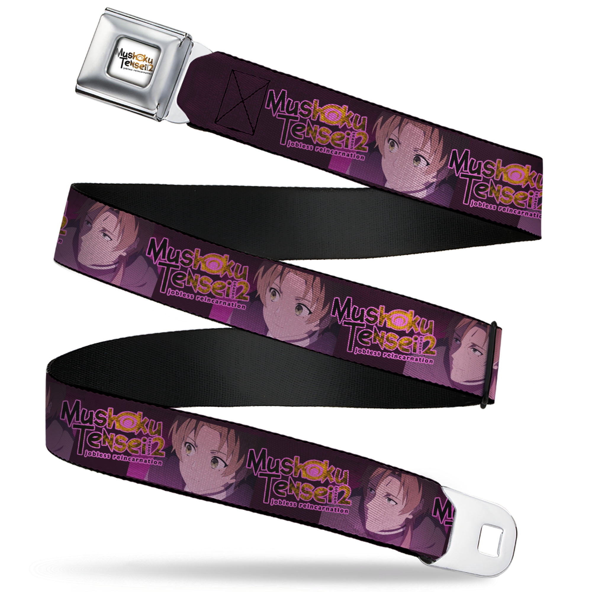 Mushoku Tensei Jobless Reincarnation Belt, Seatbelt Buckle Belt ...