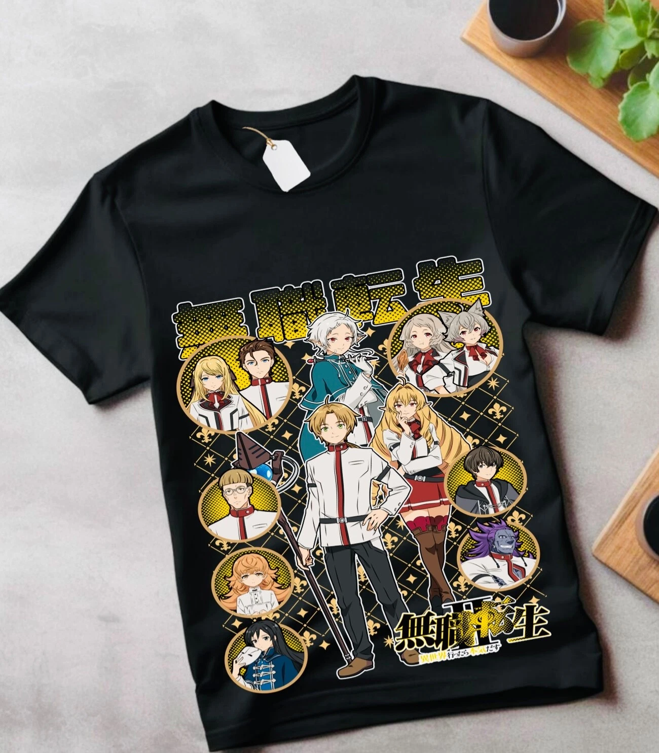 Mushoku Tensei T-Shirt Migurida Jobless Reincarnation Anime gift Shirt ...