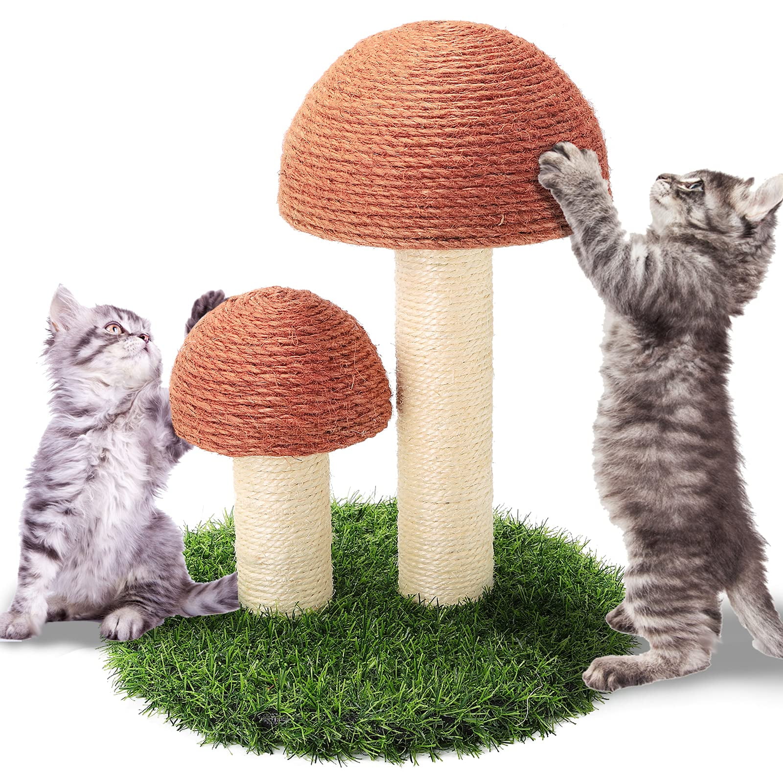 Mushroom Cat Scratching Post, 15 X12 Inches Claw Scratching Post For ...
