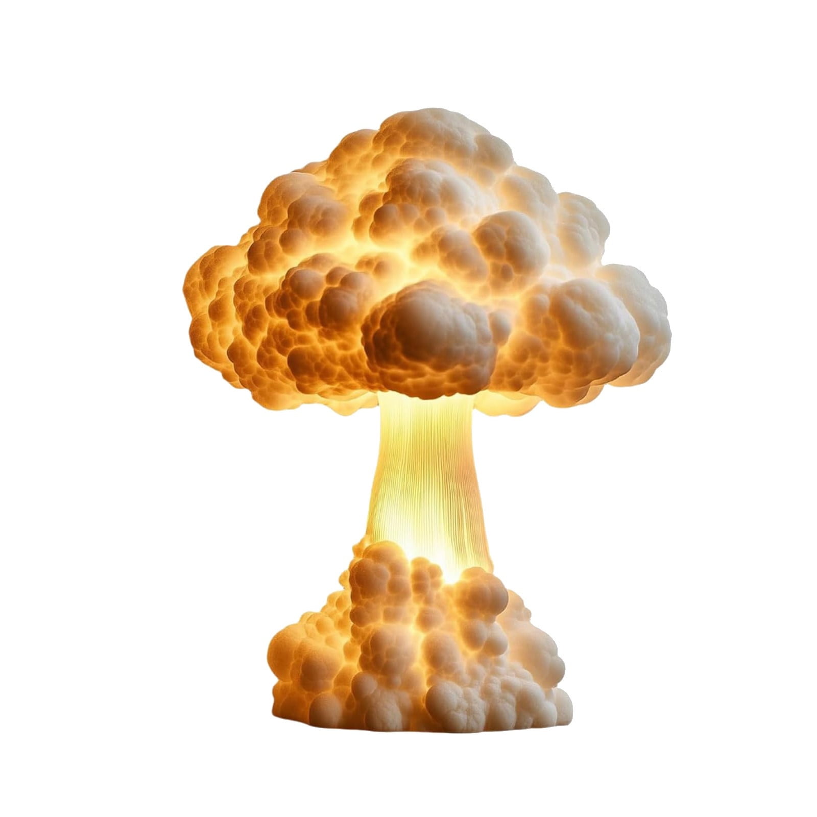 Mushroom Cloud Explosion Table Lamp, Nuclear Explosion Atomic Bomb ...