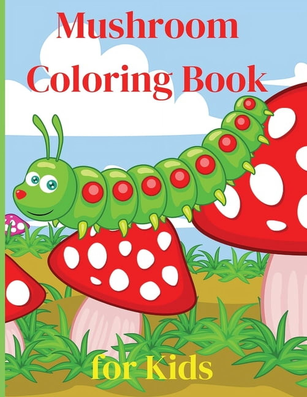 Mushroom Coloring Book for Kids: Activity Book - Walmart.com