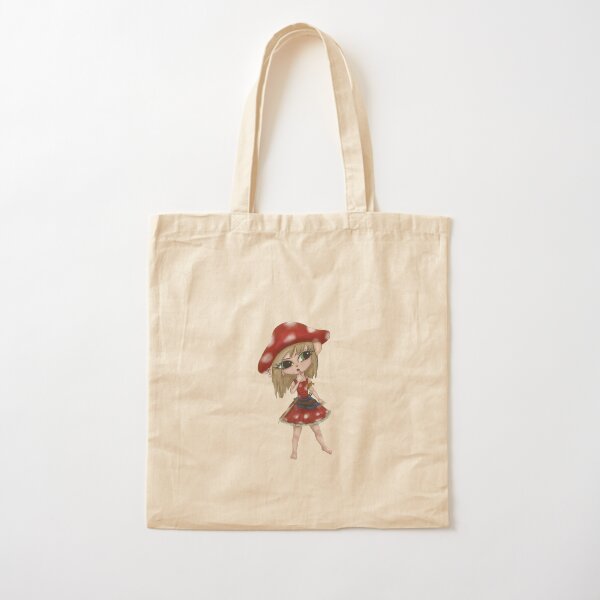 Mushroom Cottagecore Cute Pirate Fantasy Canvas Tote Bag, Family Gift ...
