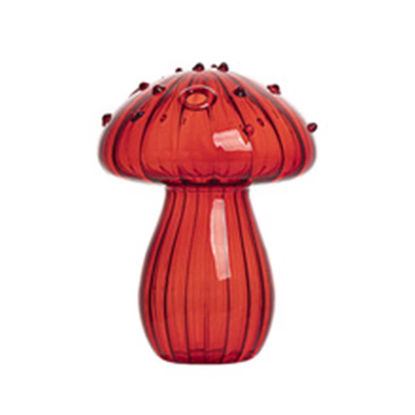 Mushroom Decor, Hydroponic Plant Vases, Nordic Style Mushroom Glass Bud ...
