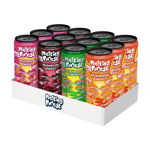 Melting Forest Mushroom Energy, Drink Non-Alcoholic Energy Boost Drink ...
