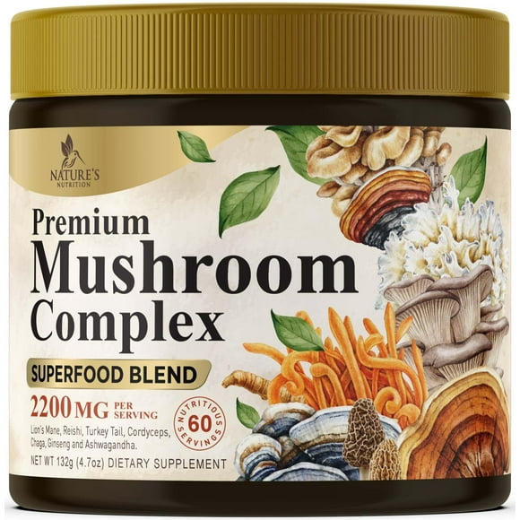 Lion's Mane in Mushroom Supplements - Walmart.com