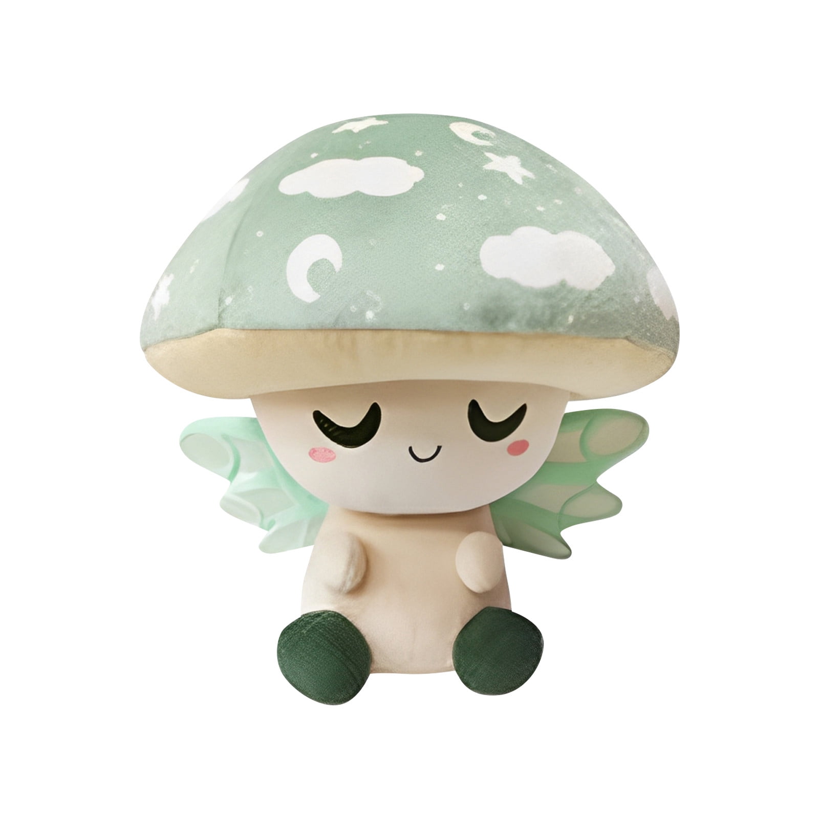 Mushroom Fairy Plush Toy Soft Stuffed Animal with Wings, Perfect for ...