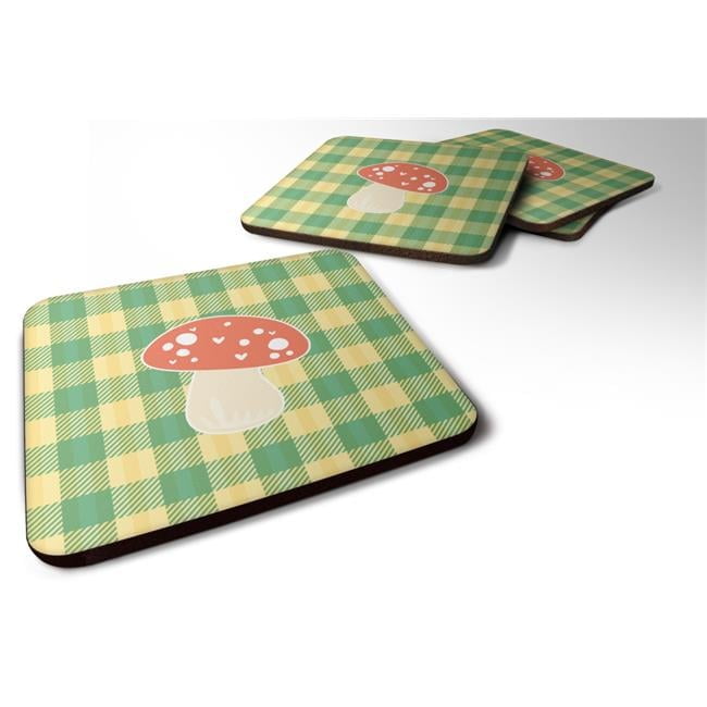 Mushroom Foam Coasters - Set of 4 - Walmart.com