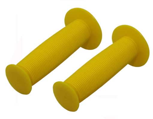 Mushroom Grips yellow. Bike grips, bicycle grips, bmx grips, lowrider ...