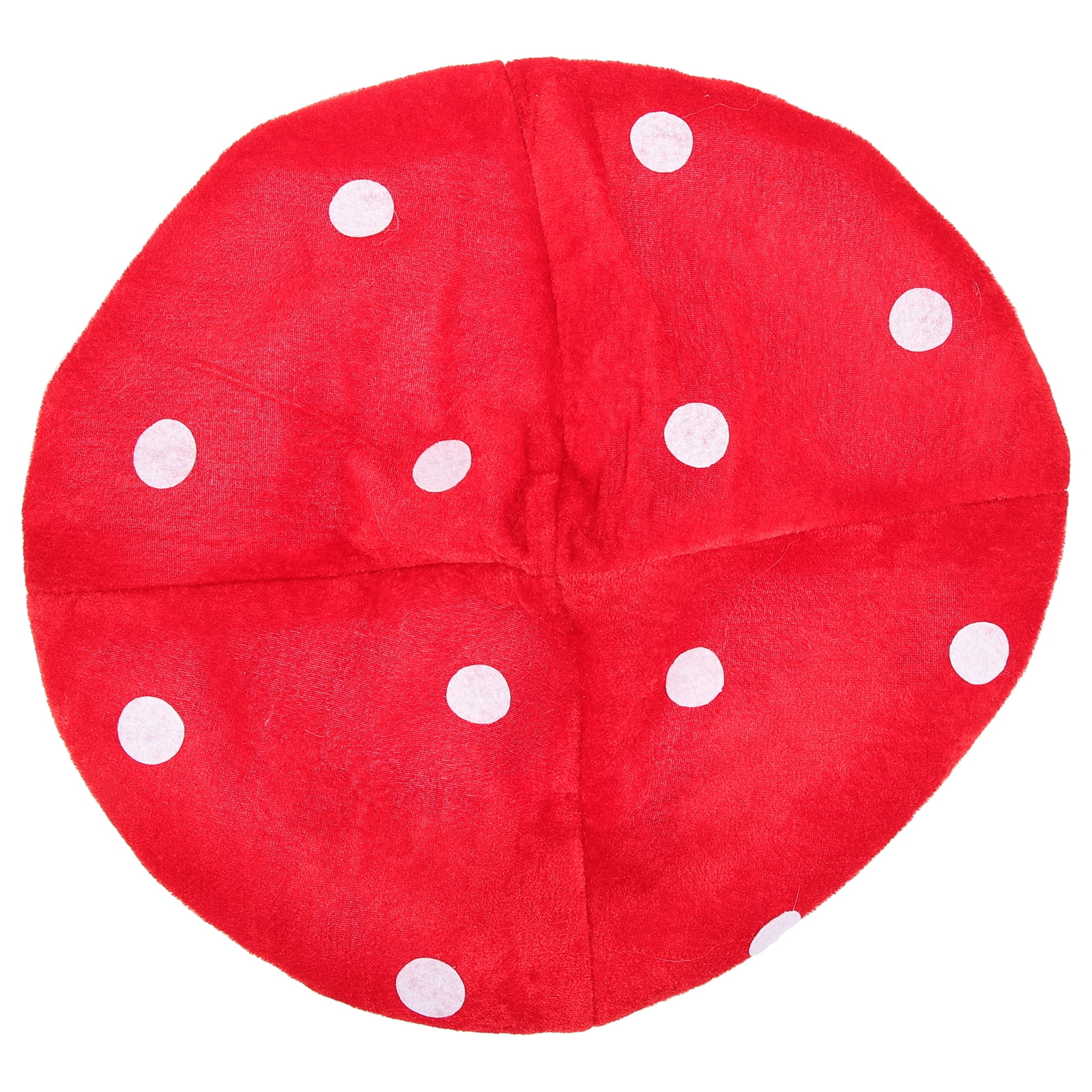 Mushroom Hat,8Pcs Red Mushroom Hat Toad Hat Mushroom Costume Party ...