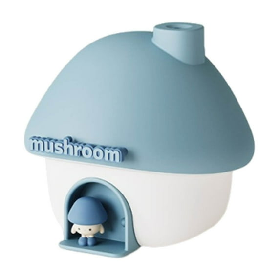 Mushroom House Wireless Humidifier with Night Light - Portable Personal ...