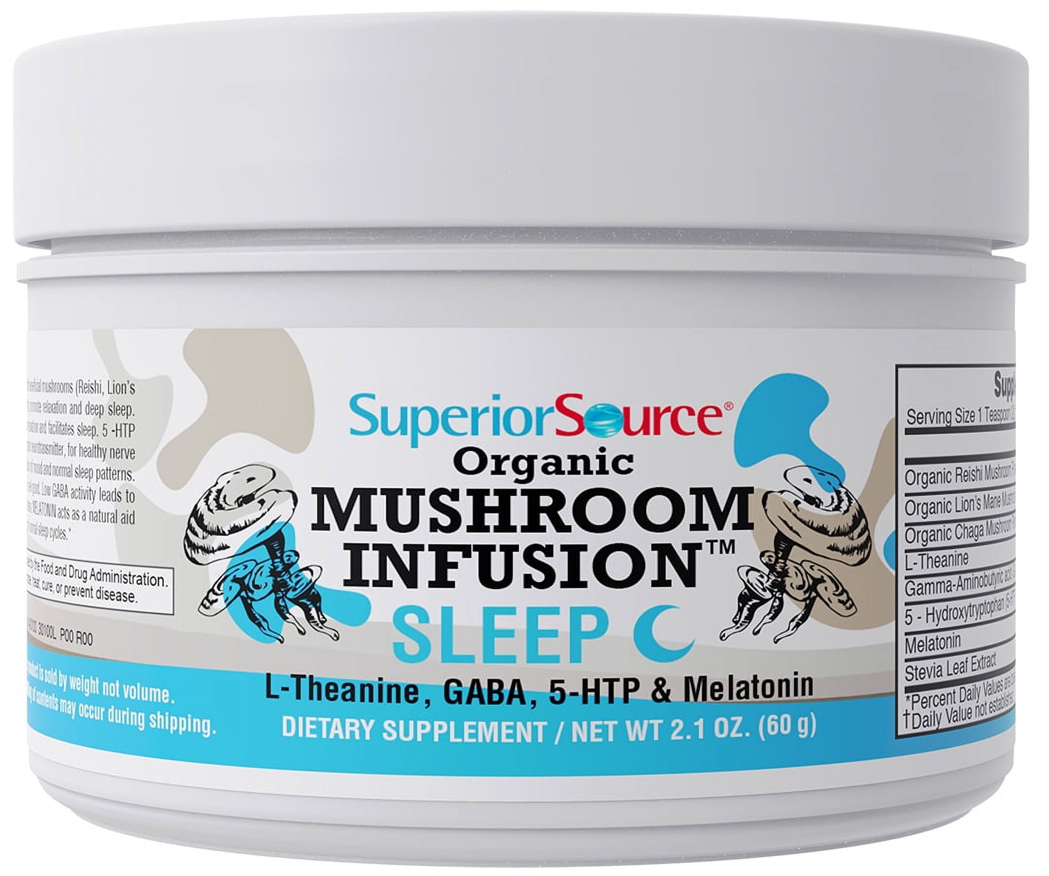 Superior Source Organic Immunity Mushroom Infusion with Vitamins C, D3 ...