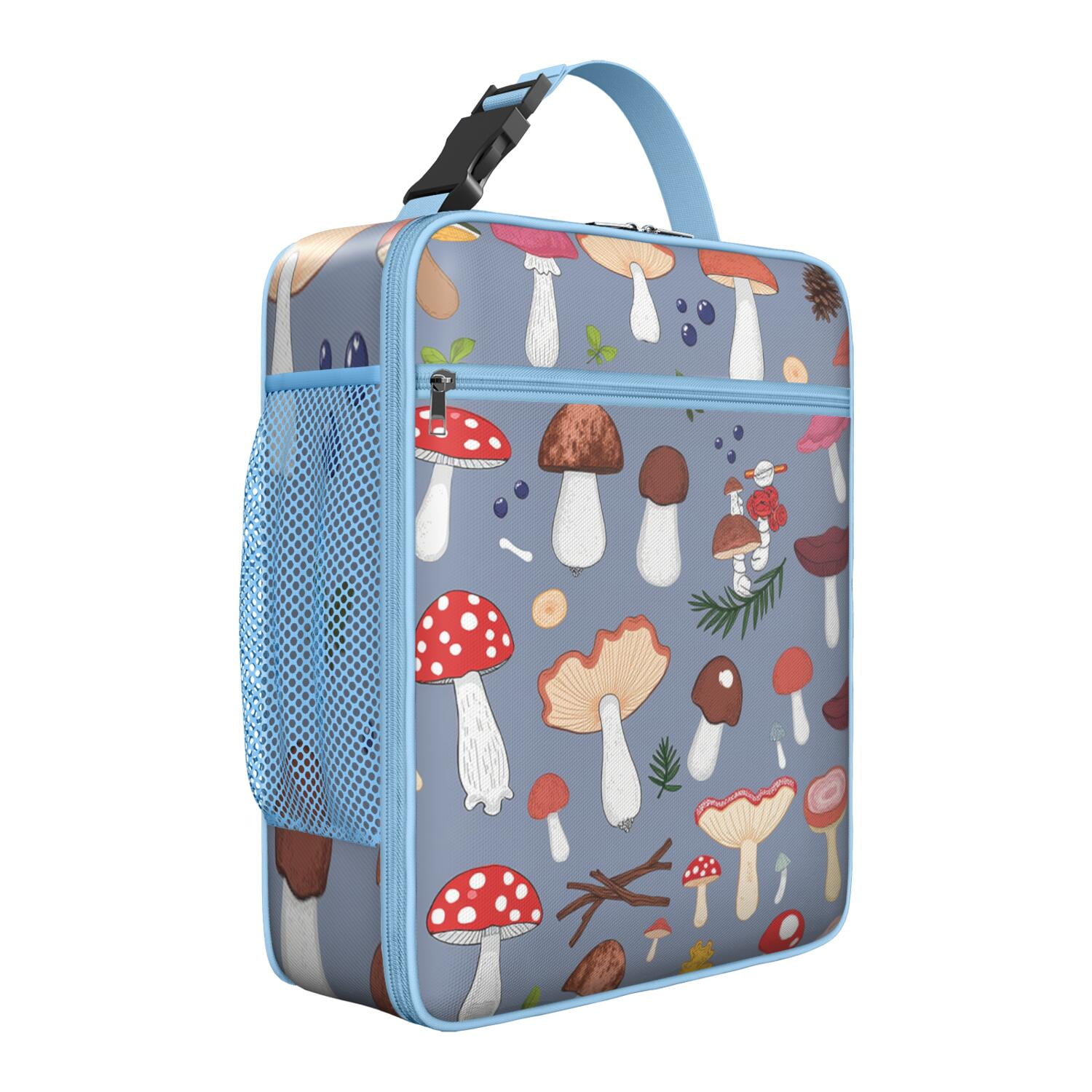 Mushroom Insulated Lunch Bag Lunch Box for Commuters Bento Lunch Box ...