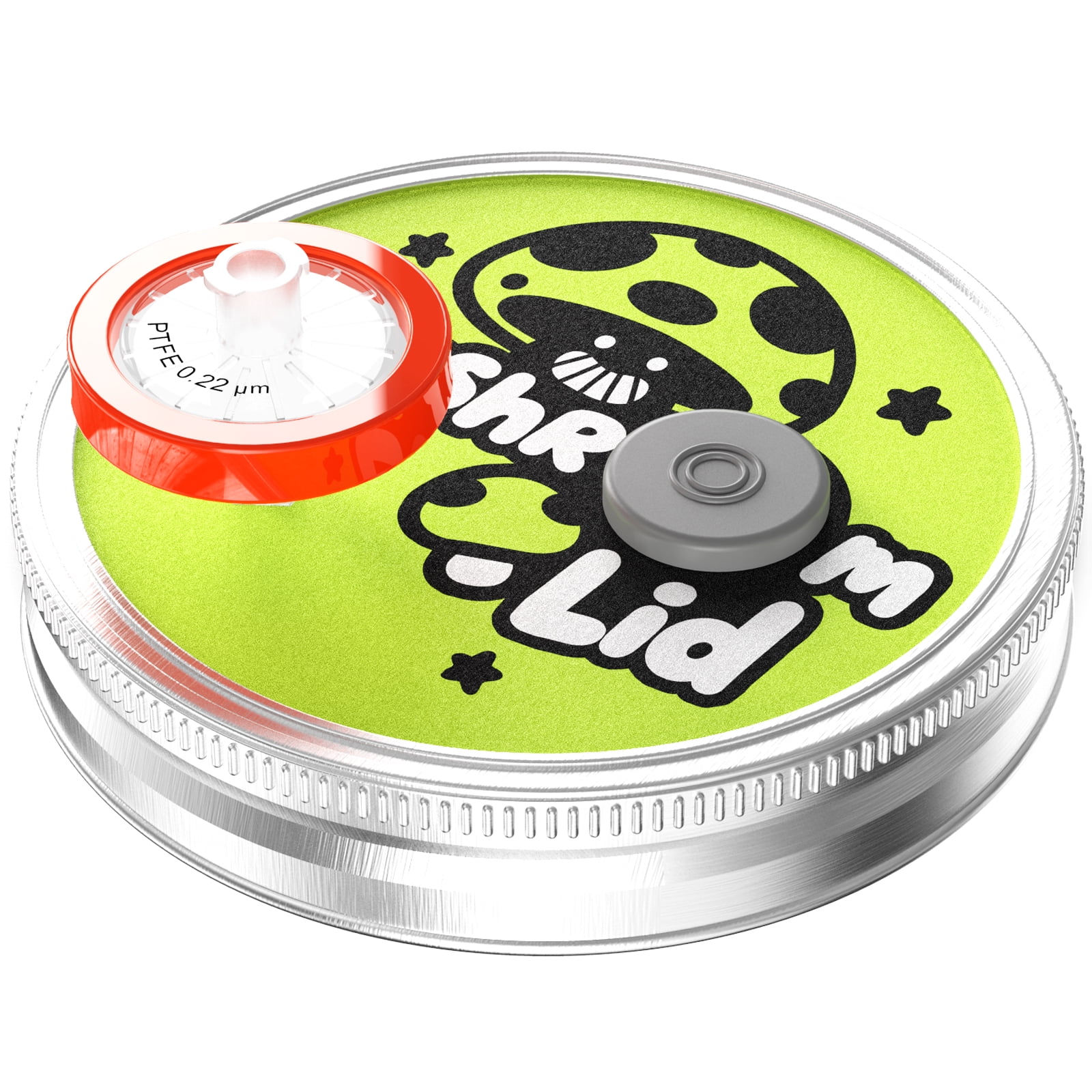 Mushroom Jar Liquid Culture Lid Wide Mouth Split-type Grain Spawn ...