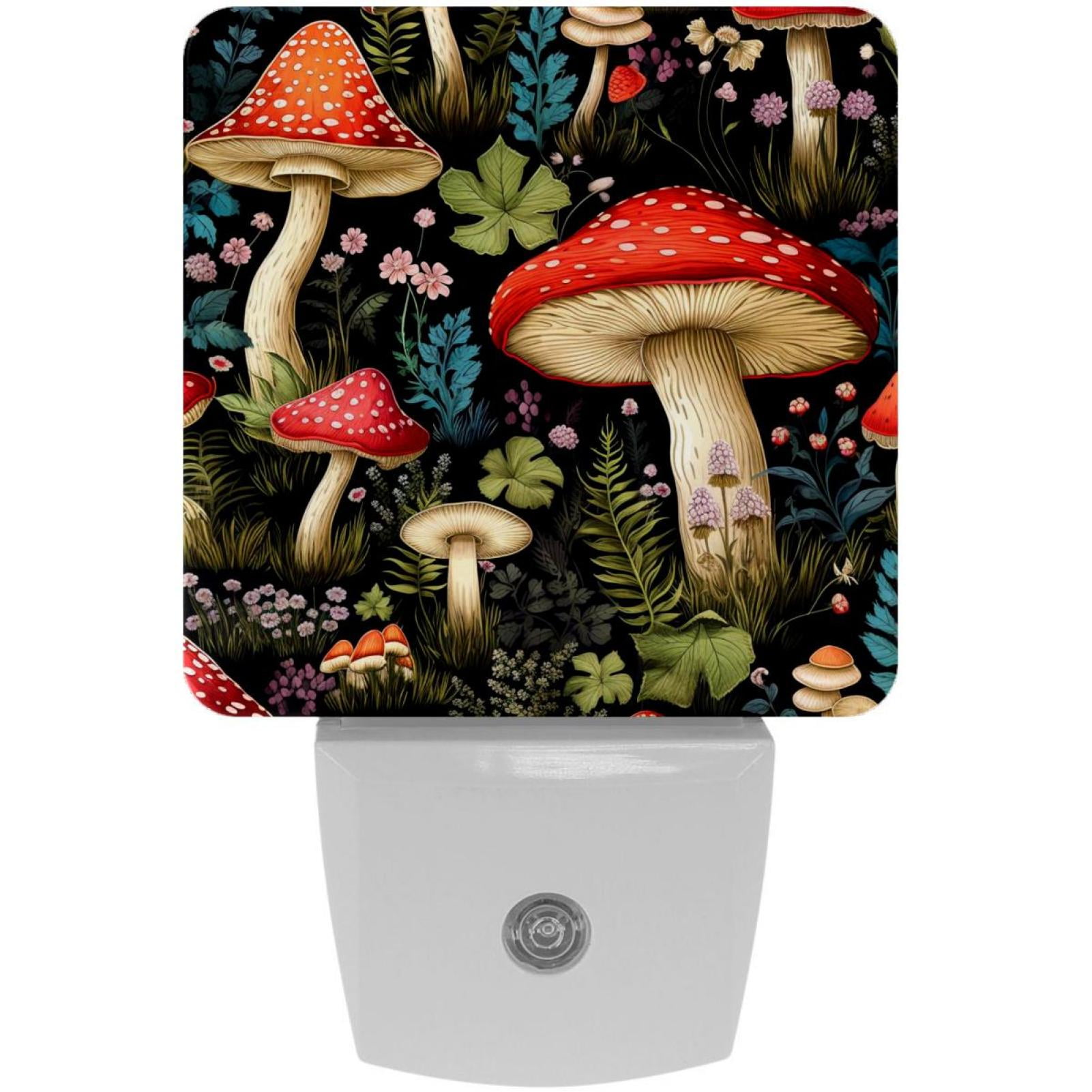 Mushroom LED Square Night Lights - Elegant and Energy Efficient ...