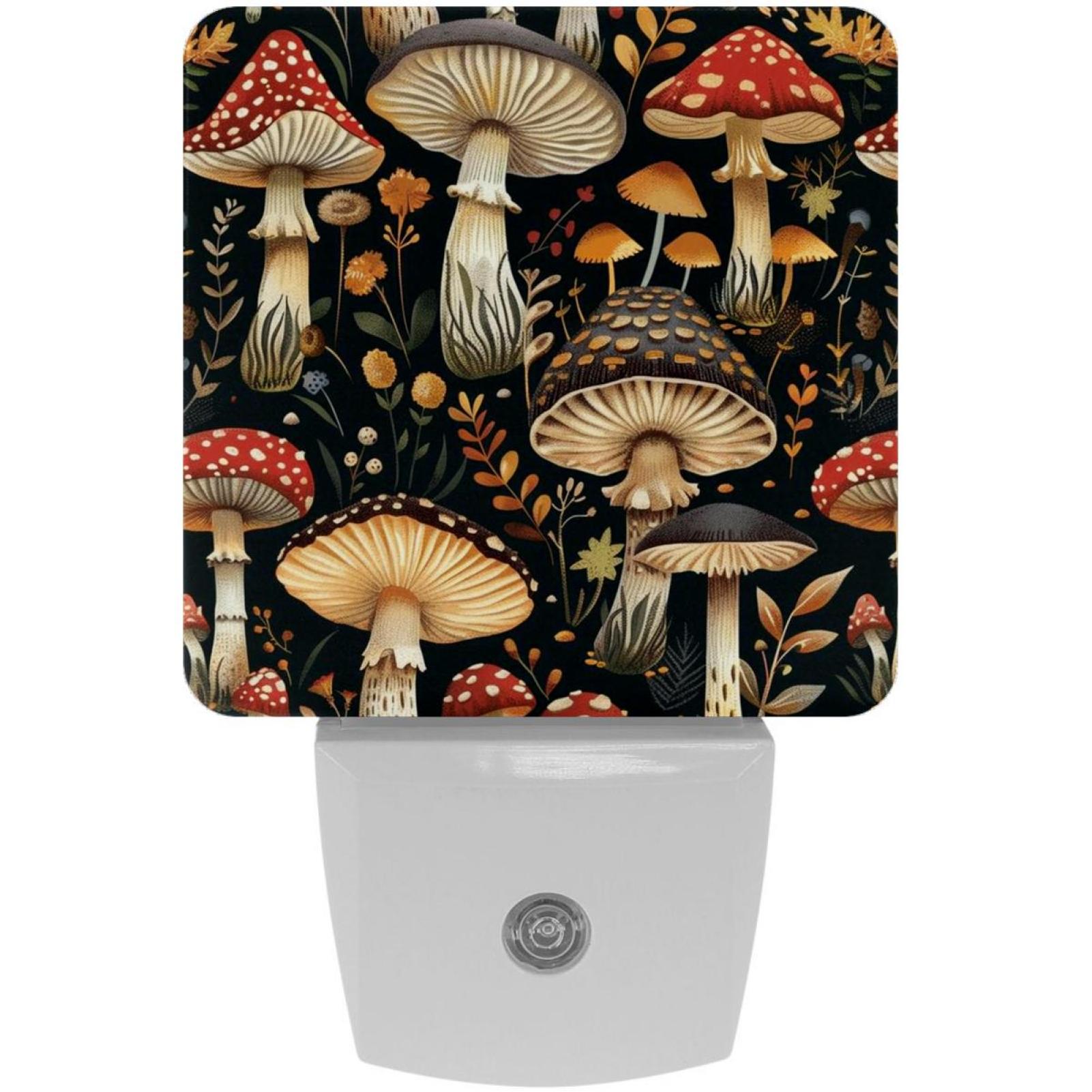 Mushroom LED Square Night Lights: Energy-Efficient and Stylish ...