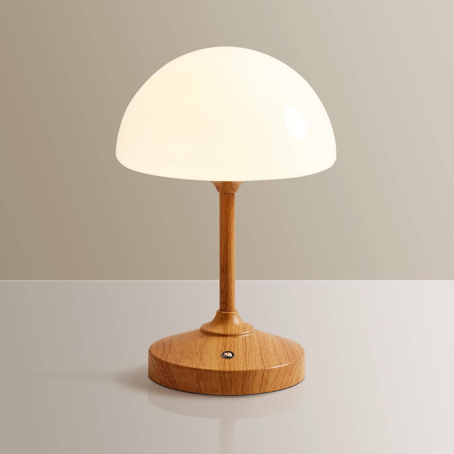 Mushroom Lamp Cordless Table Shower Lamp Waterproof,Rechargeable ...