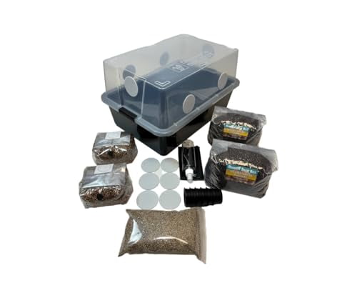 Mushroom Monotub LARGE 66Q Grow Kit | Complete Mushroom Grow Kit | For ...