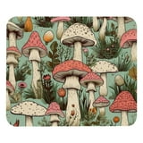 Mushroom Mouse Pad, Smooth Mouse Mat, Computer Mouse-pad for Wireless ...
