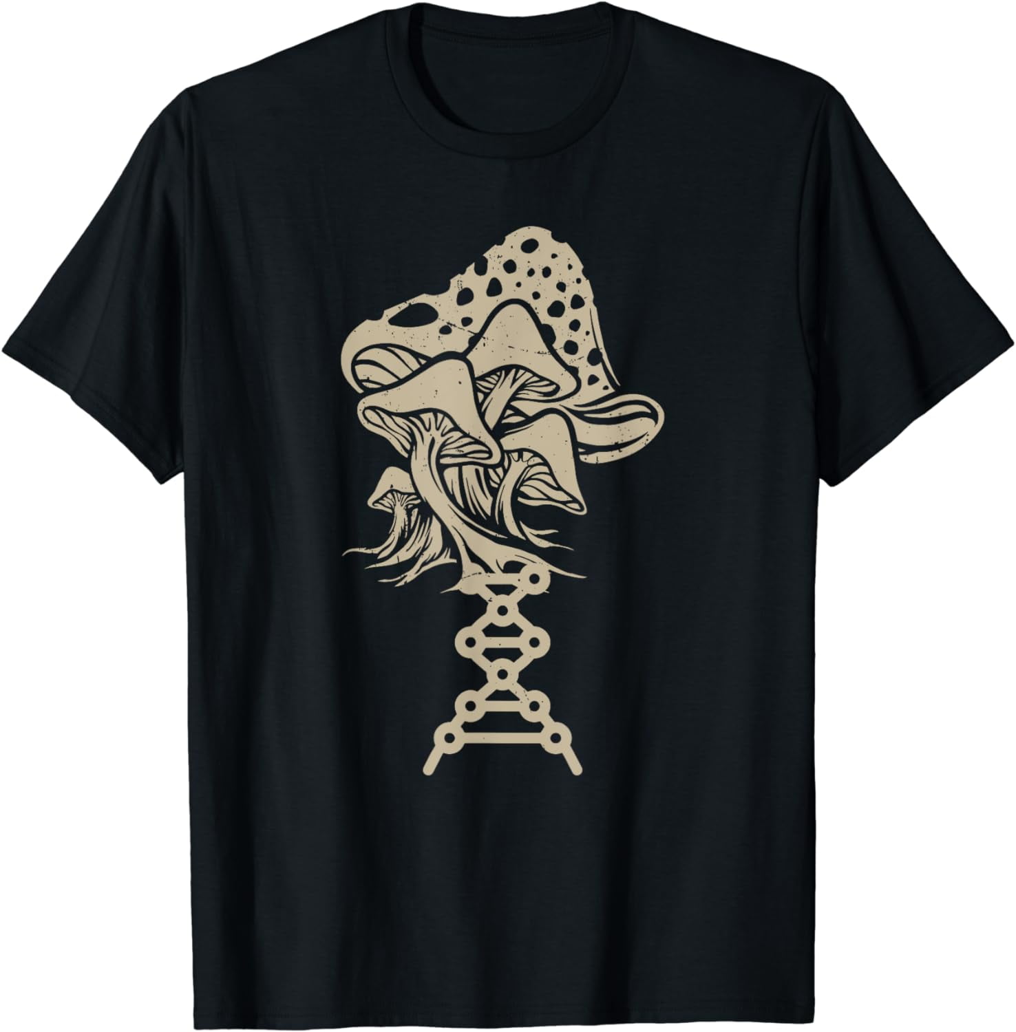 Mushroom Mycology DNA Cottagecore Shroom Hunter Foraging T-Shirt - Walmart.com