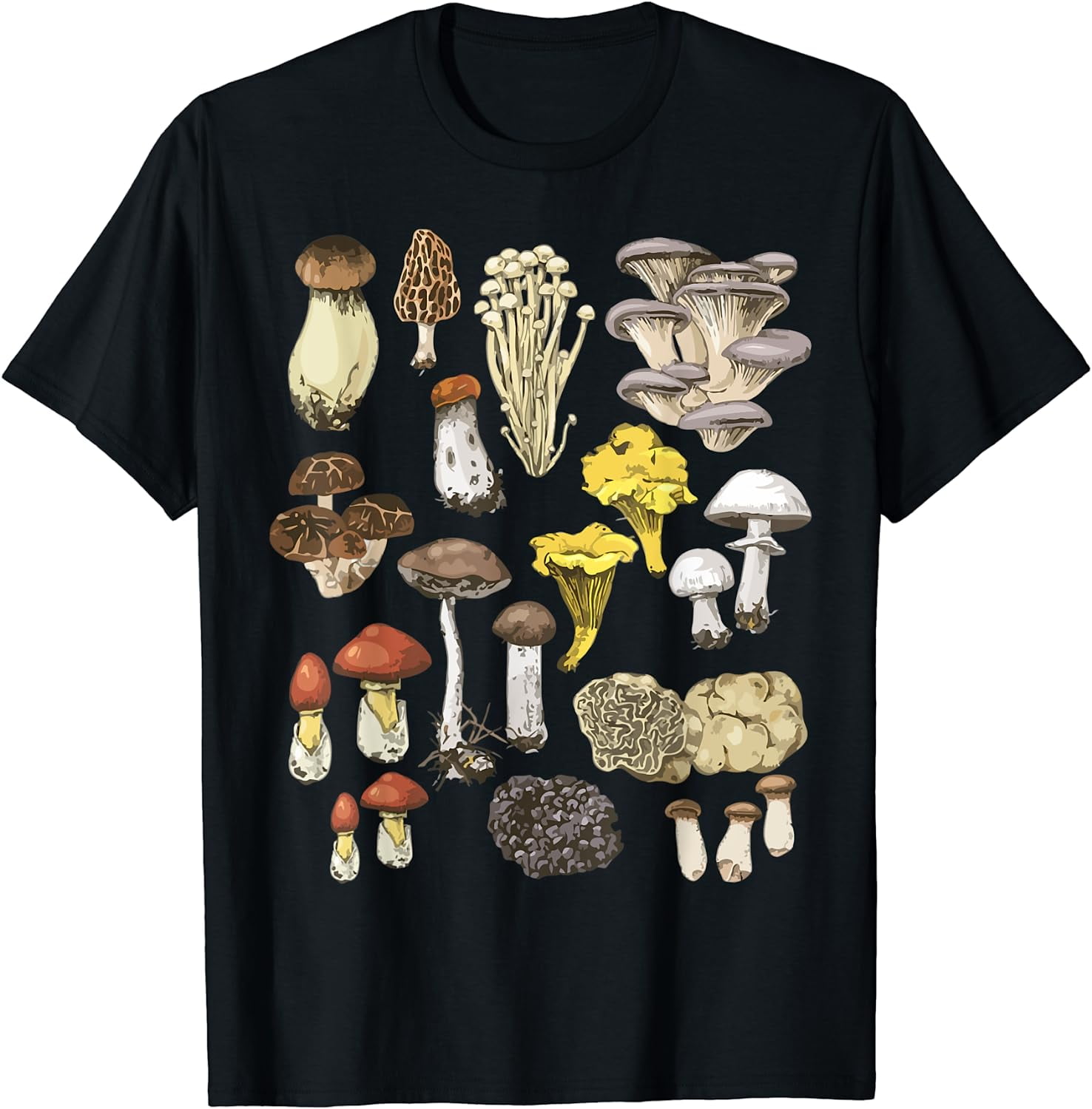 Mushroom Mycology Fungi Foraging Cottagecore Cute Teen Girl T-Shirt - Walmart.com