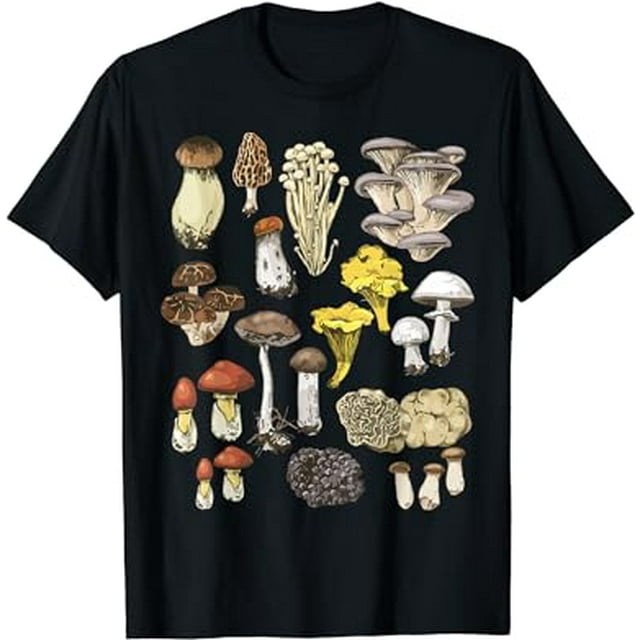 Mushroom Mycology Fungi Foraging Cottagecore Cute Teen Girl T-Shirt - Walmart.com