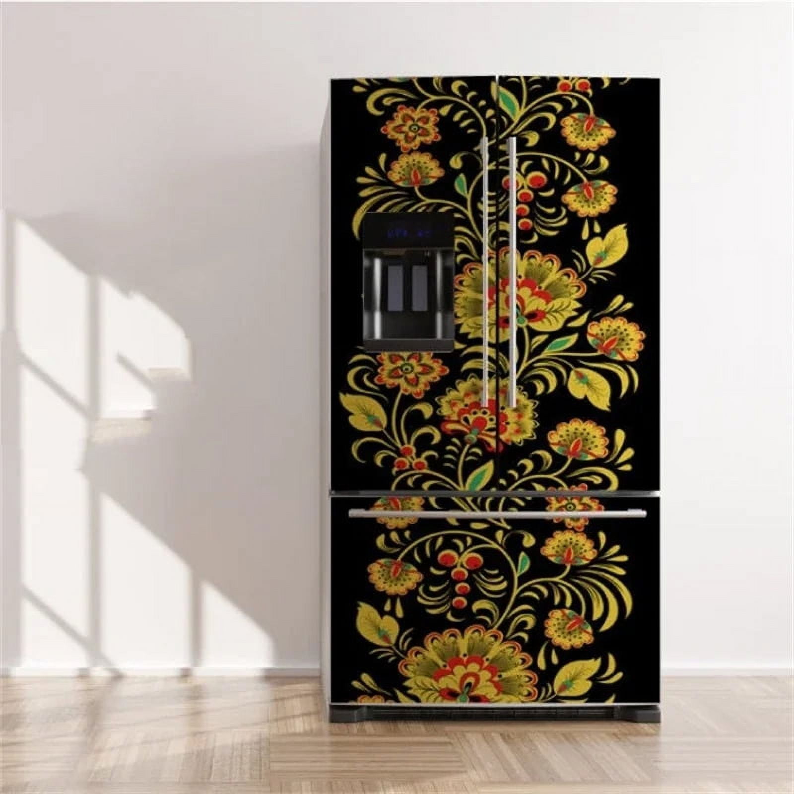 Mushroom Plants Refrigerator Sticker Wallpaper Natural Herbal Botanic ...