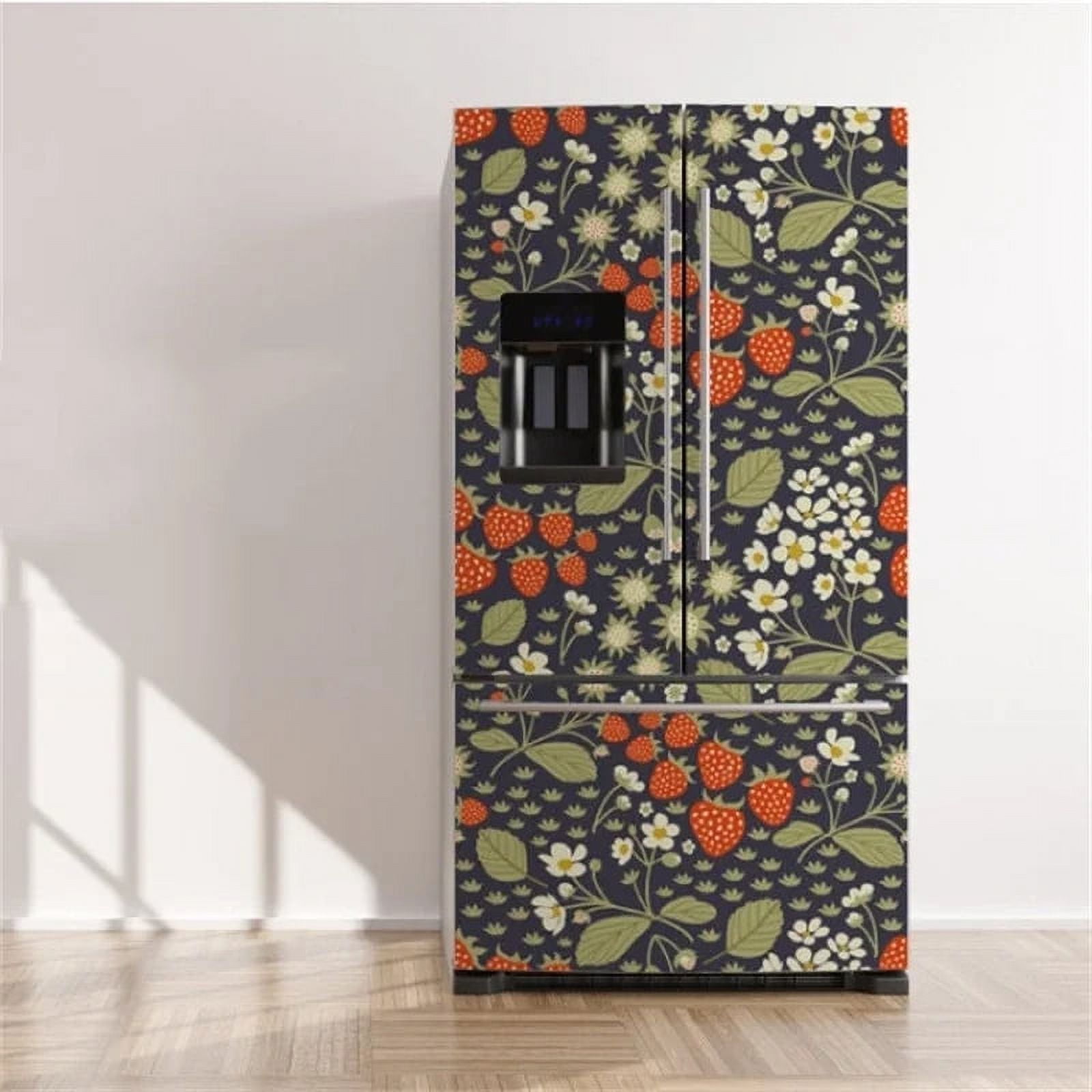 Mushroom Plants Refrigerator Sticker Wallpaper Natural Herbal Botanic ...