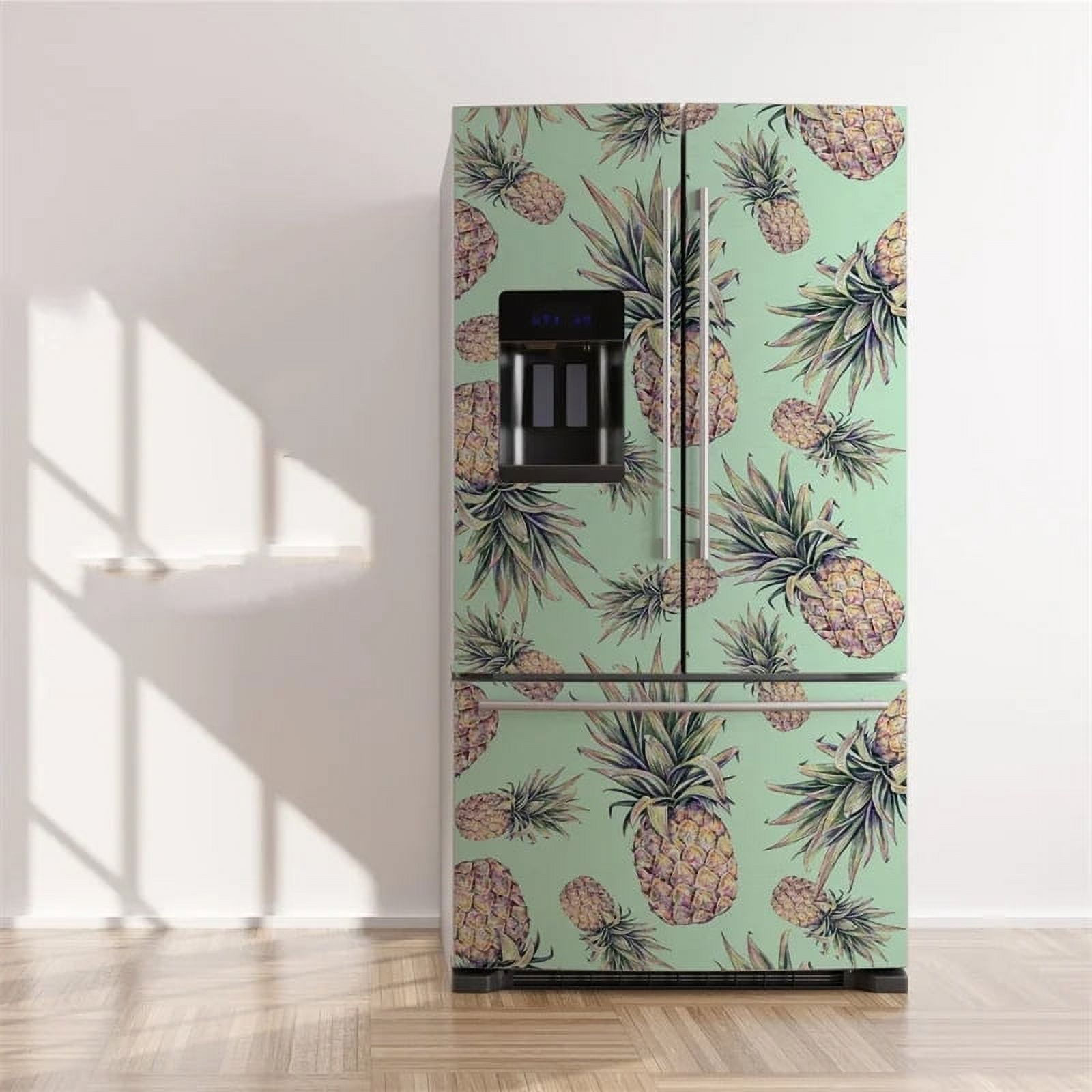 Mushroom Plants Refrigerator Sticker Wallpaper Natural Herbal Botanic ...