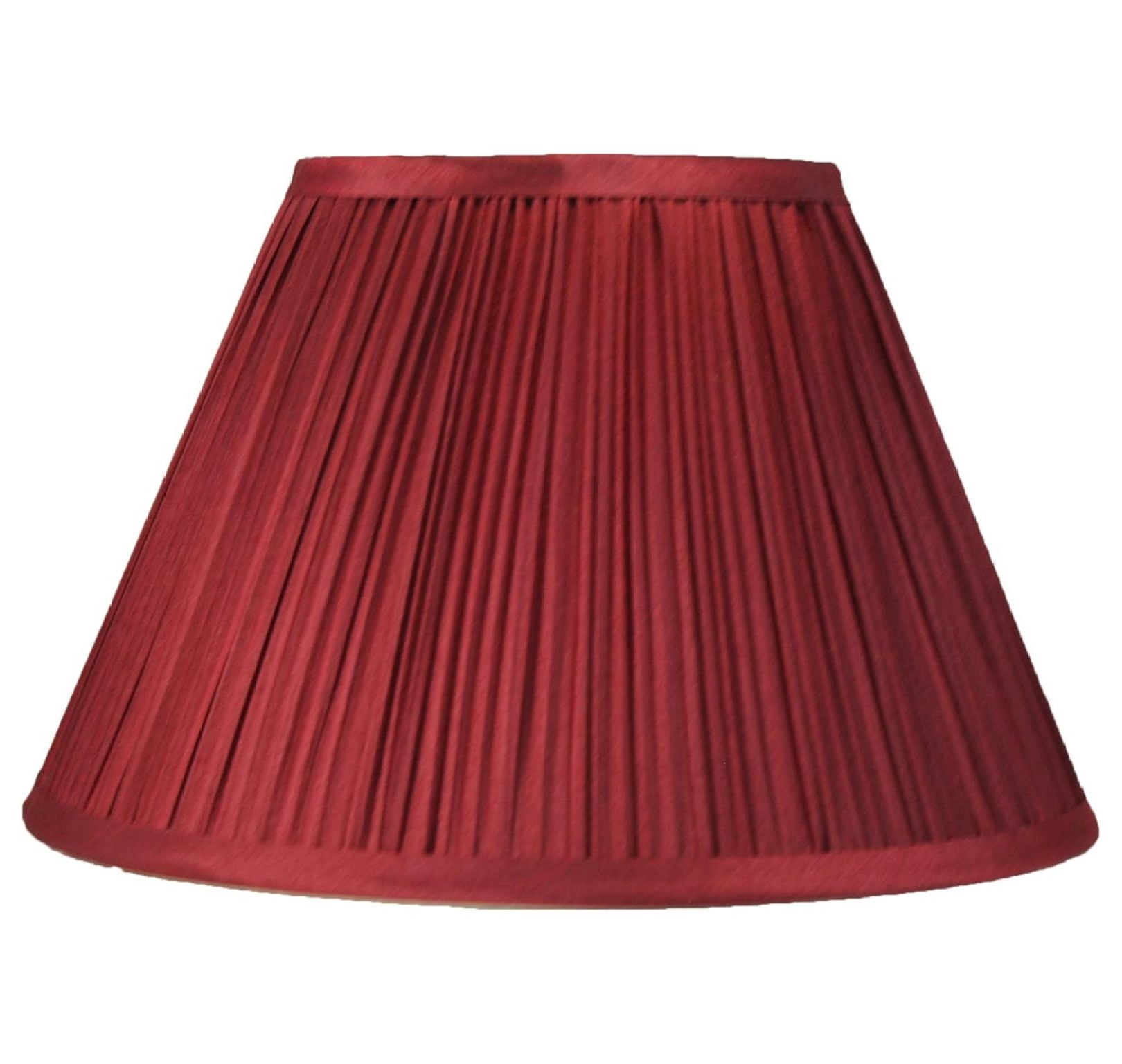 Mushroom Pleated Softback Lamp Shade, Faux Silk, 12-inch Bottom ...