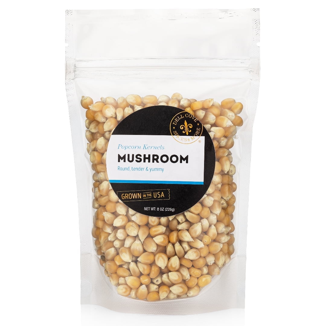 Mushroom Popcorn Kernels - Dell Cove Spices - Perfect for Gourmet ...