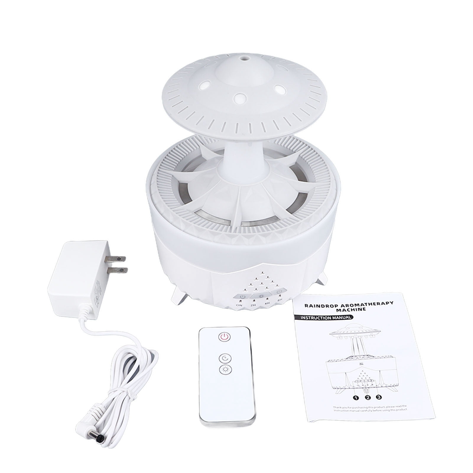 Mushroom Rain Cloud Humidifier, 350ML Aroma Diffuser Essential Oil for ...