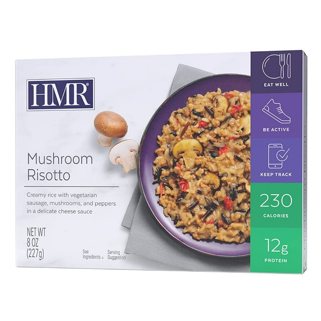 Mushroom Risotto Entrée | Pre-packaged Lunch or Dinner to Support ...