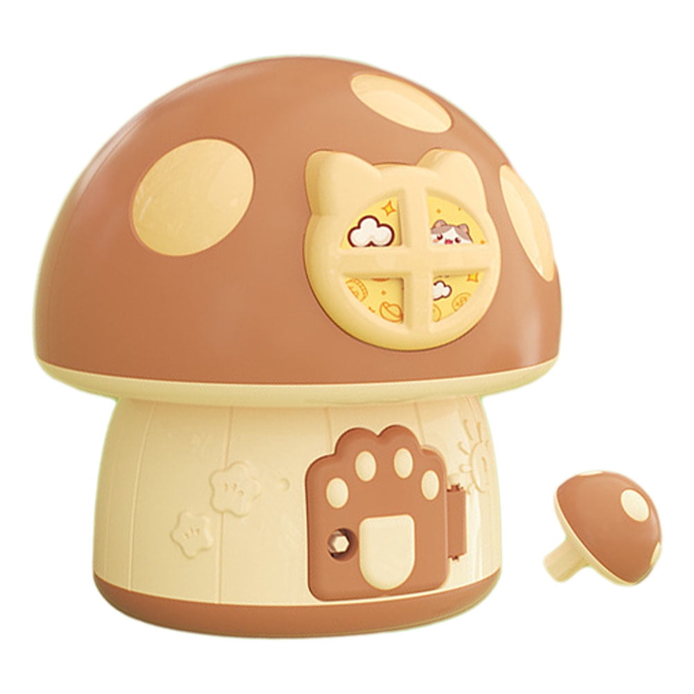 Mushroom Shape Coin Container Piggy Bank Coin Storage Jar Desk Piggy ...