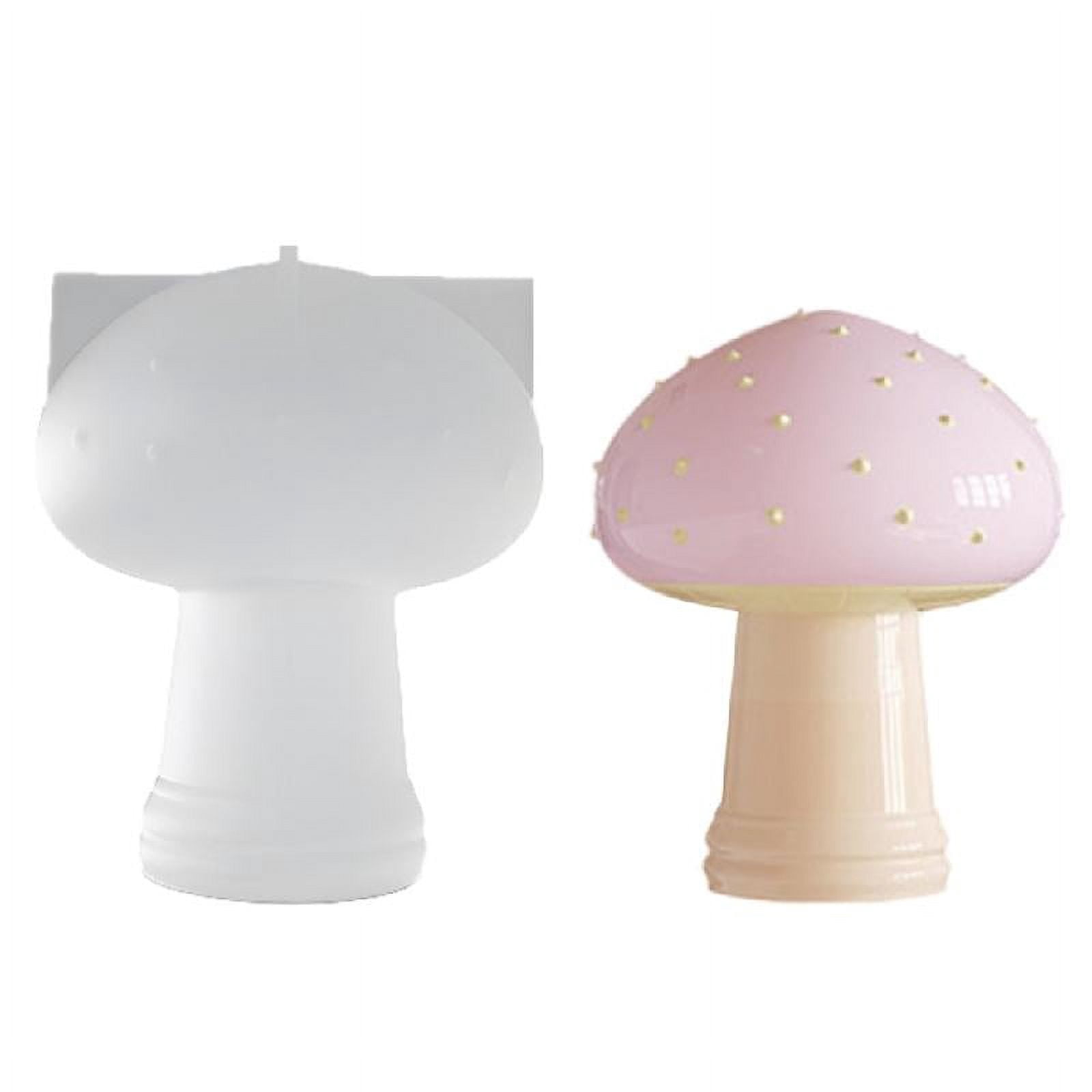 Mushroom Silicone Mold 3D Mushroom Epoxy Casting Mold for Home Decors ...
