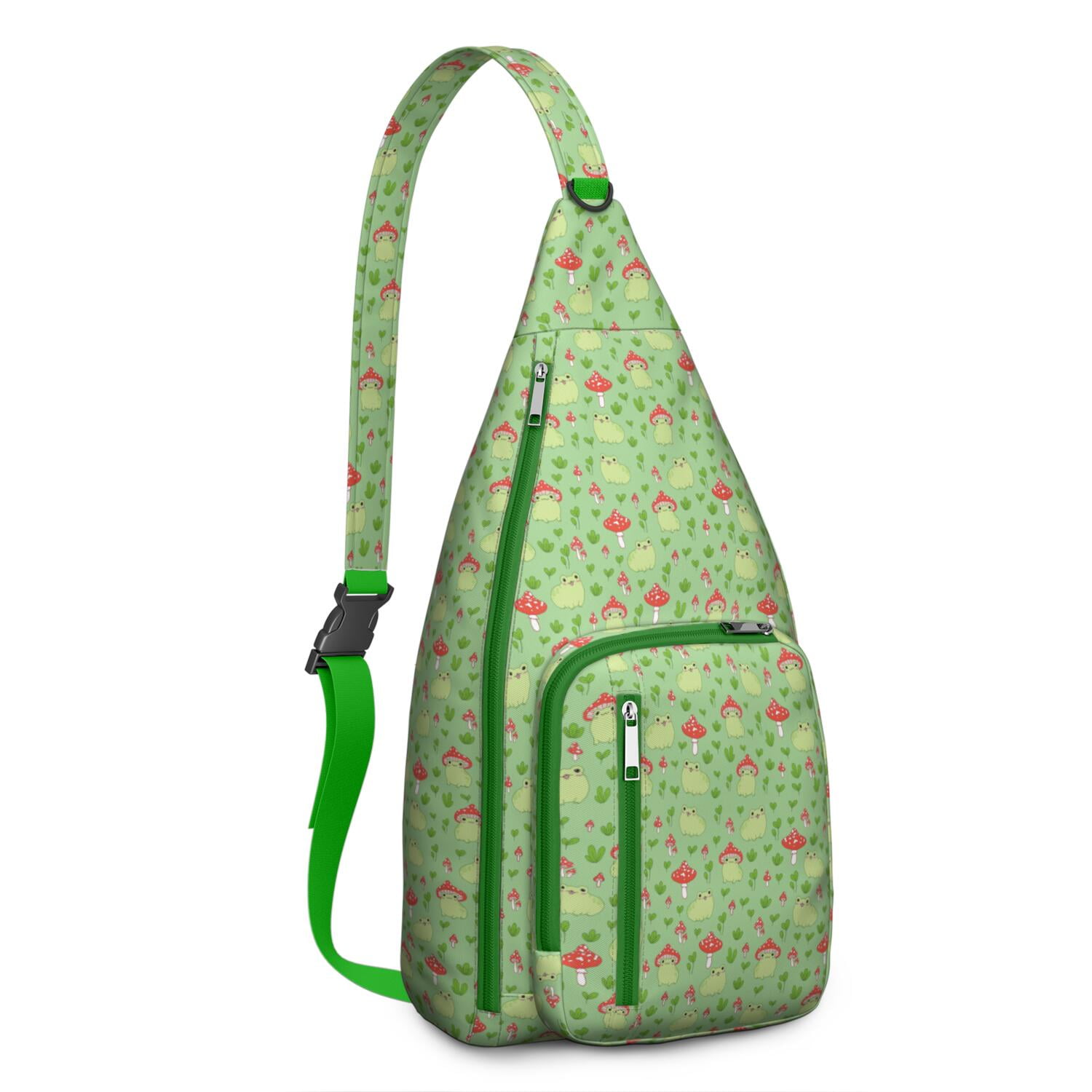 Mushroom Sling Backpack – Fairycore Cottagecore Crossbody Bag with ...