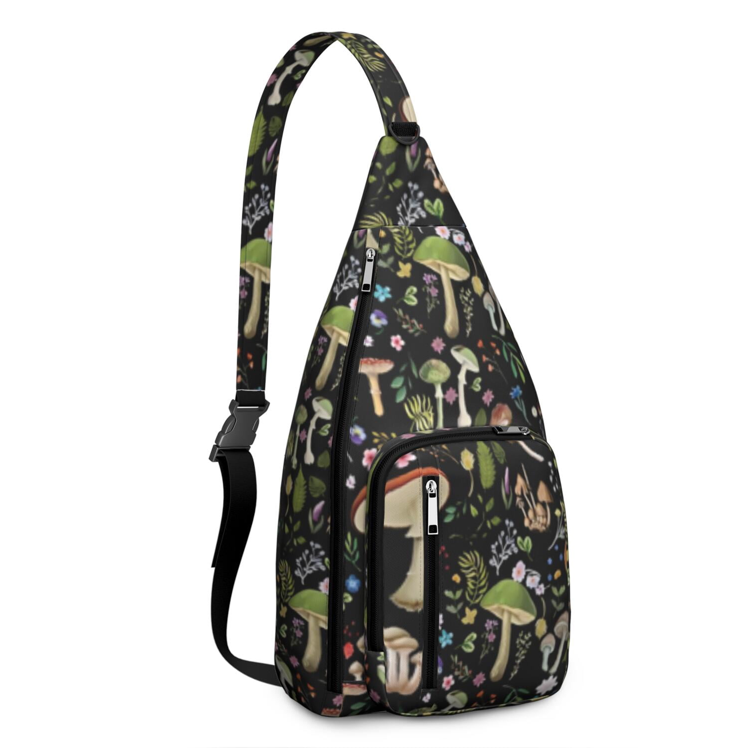 Mushroom Sling Backpack – Fairycore Cottagecore Crossbody Bag with ...
