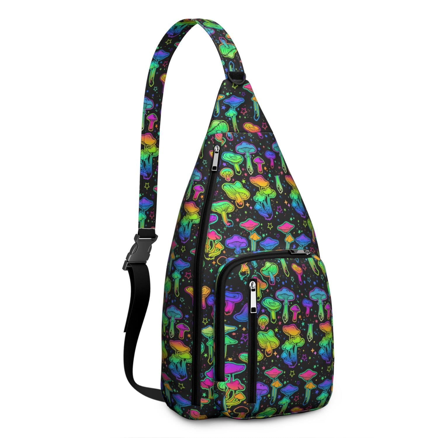 Mushroom Sling Backpack – Fairycore Cottagecore Crossbody Bag with ...
