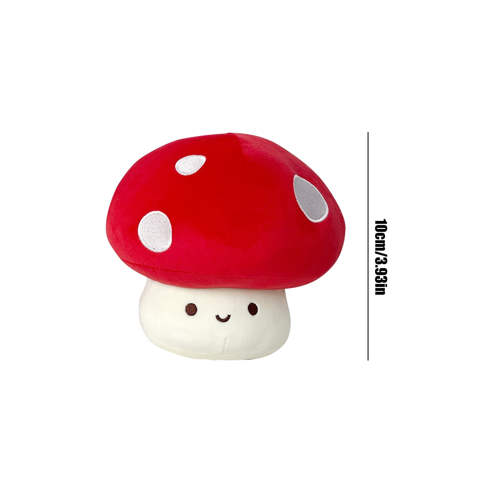 Mushroom Stuffed Animal,10CM - Cute Mushroom Plush Toy,Unique Shape And ...