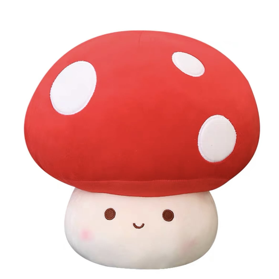 Mushroom Stuffed Animal Plush Toy Pillow Cute Food Squishy Mushroom ...