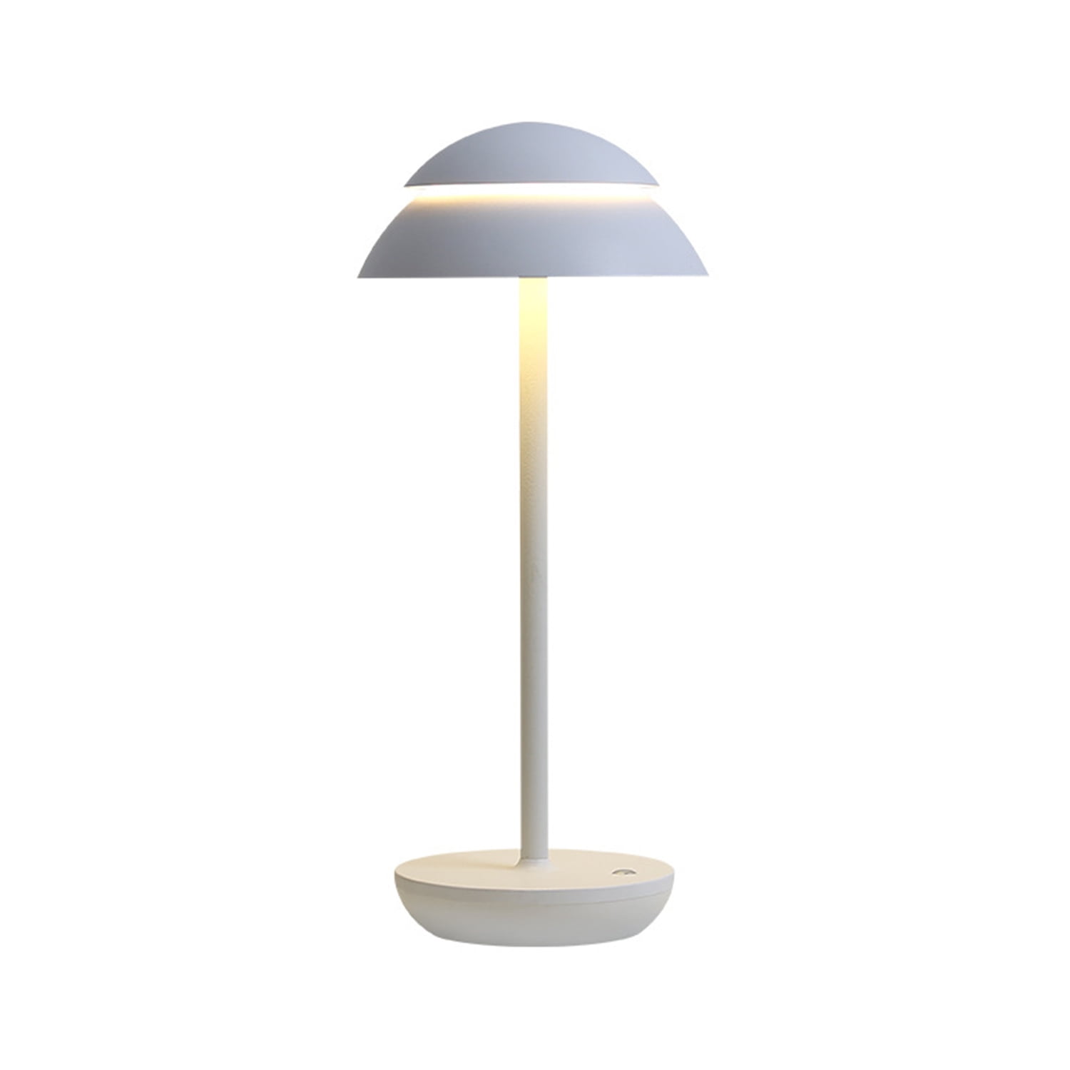 Mushroom Table Lamp, Indirect Lighting, Stylish LED Light, Rechargeable ...