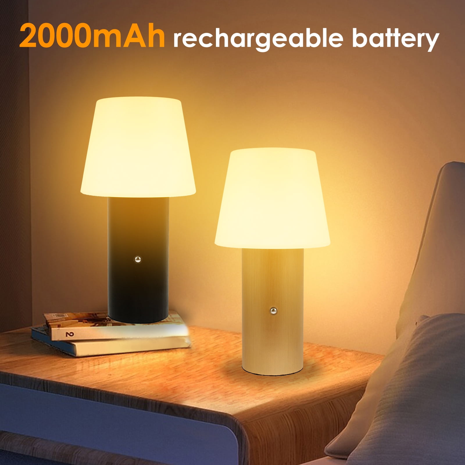 Mushroom Table Lamp for Indoor/Outdoor Lamp Waterproof Shower Lamp ...