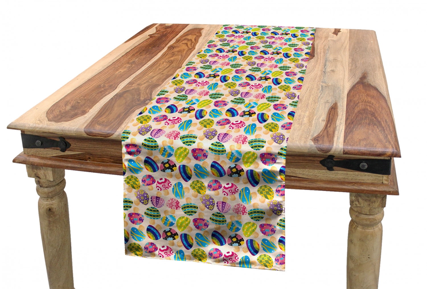 Mushroom Table Runner, Colorful Mushroom Vibrant Display Fairy ...