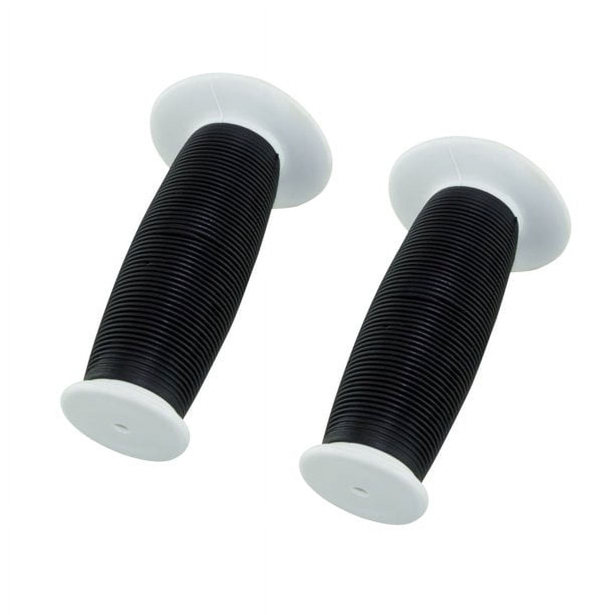 Mushroom Two-Tone Bike Grips(White/Black) - Walmart.com