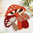 Mushroom shaped bathroom mat Bathroom absorbent non-slip mat household ...